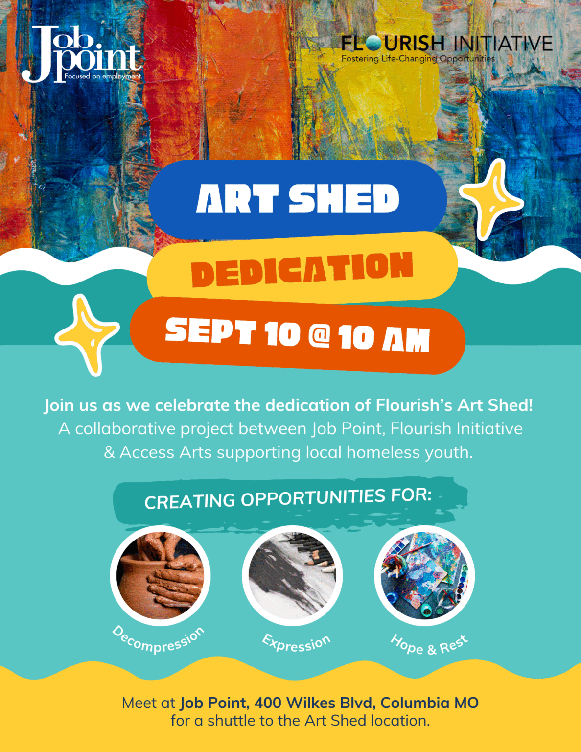 Job Point and Flourish Initiative Launch New Creative Space for Local ...